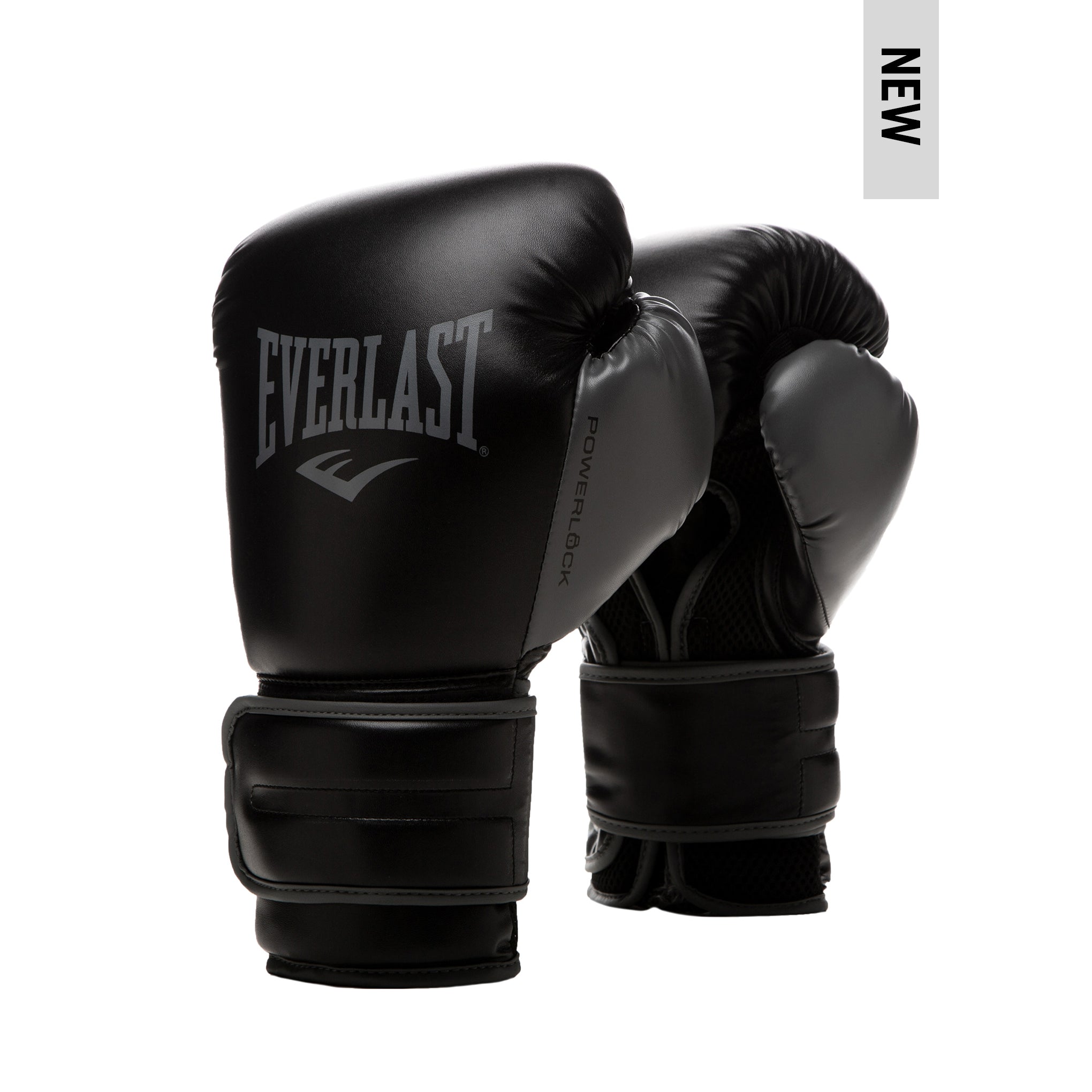 Everlast Powerlock 2 Training Gloves – Black & Charcoal – Everlast ...